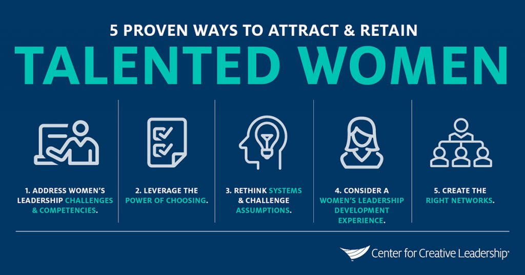 5 Proven Ways to Attract & Retain Women Leaders | CCL