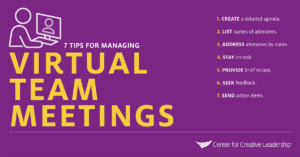Best Practices for Managing Virtual Teams and Meetings | CCL